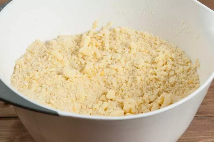 Tuzlu kısa hamur işi - pirinç baskı
