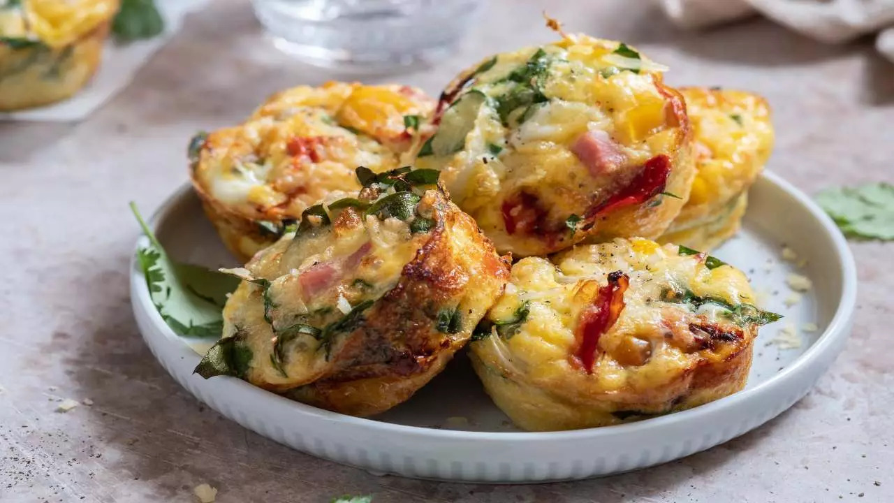 Omelet muffin