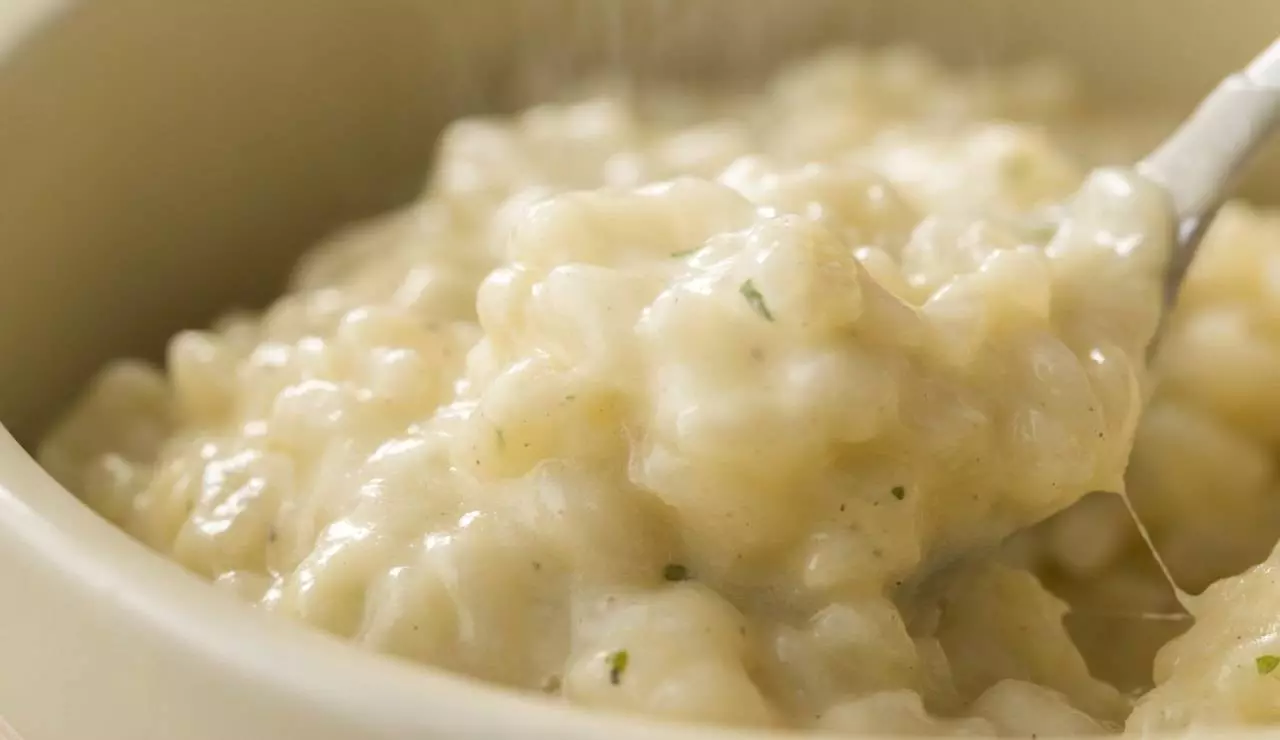 Risotto met yoghurt - recept print