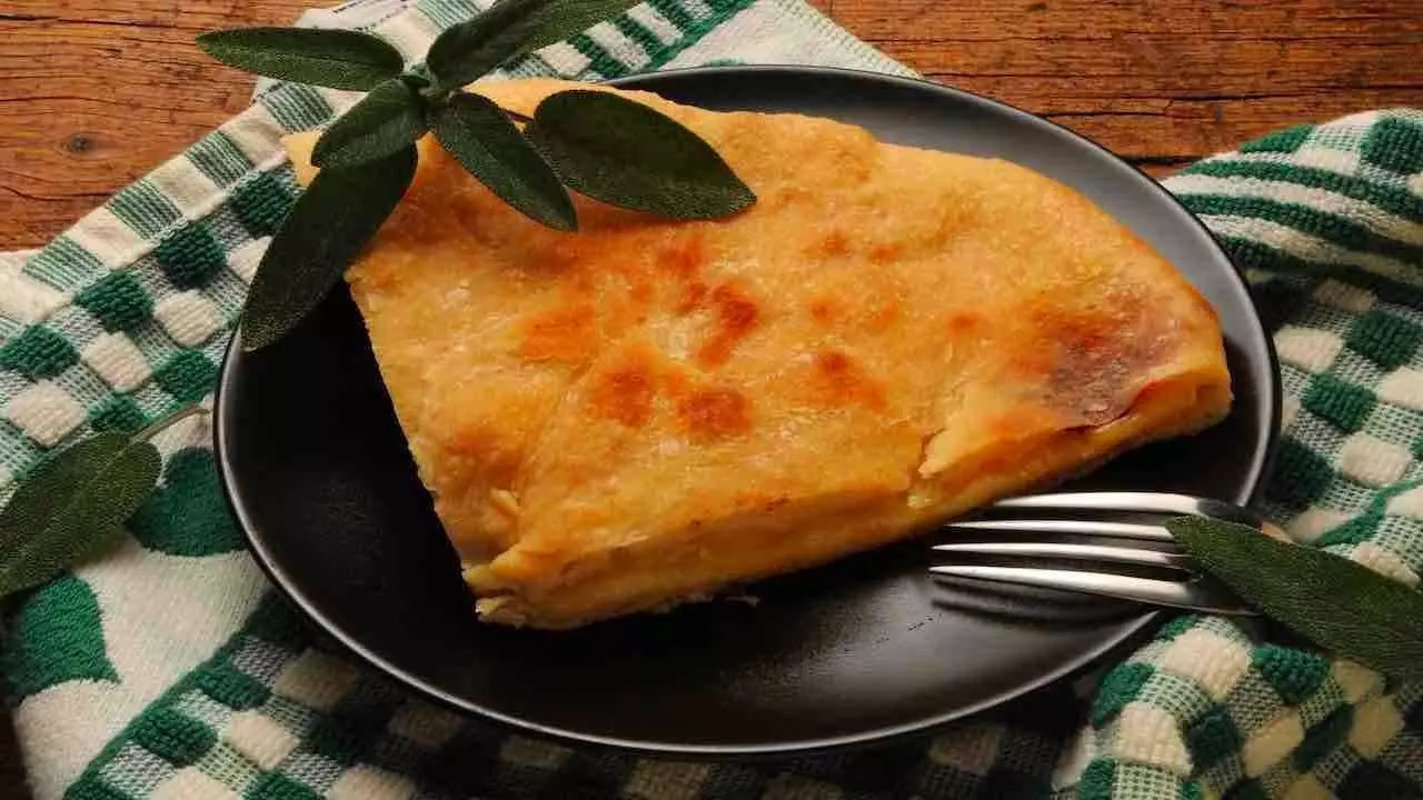 scones tal-patata bil-fontina u preparazzjoni tar-riċetta speck