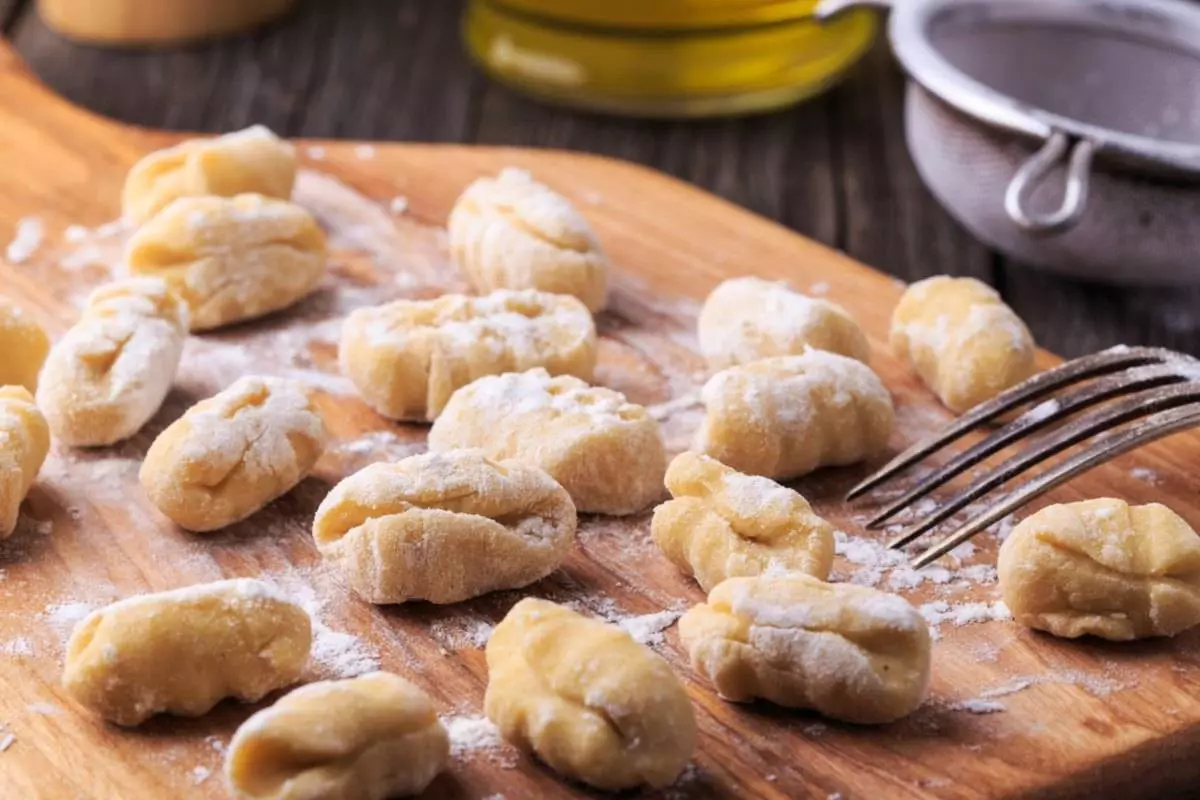 Gnocchi buncis bebas telur, adonan mudah dengan semua kebaikan kacang-kacangan