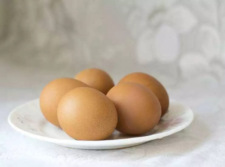 Яйца пашот с агретти ФОТО рецепт распечатать