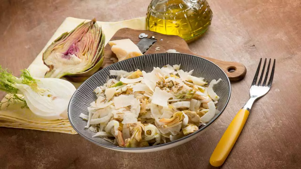 Artichoke Zalot mat Fennel a Kéis | Lecker a séier