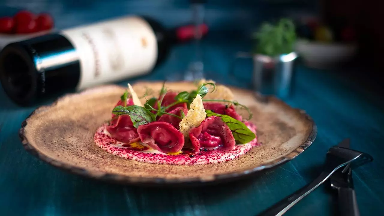 pasta beetroot