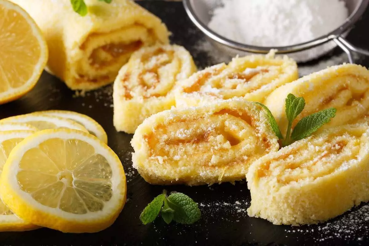 Rotolo al Limone, svježi desert nježnog, ali dubokog okusa