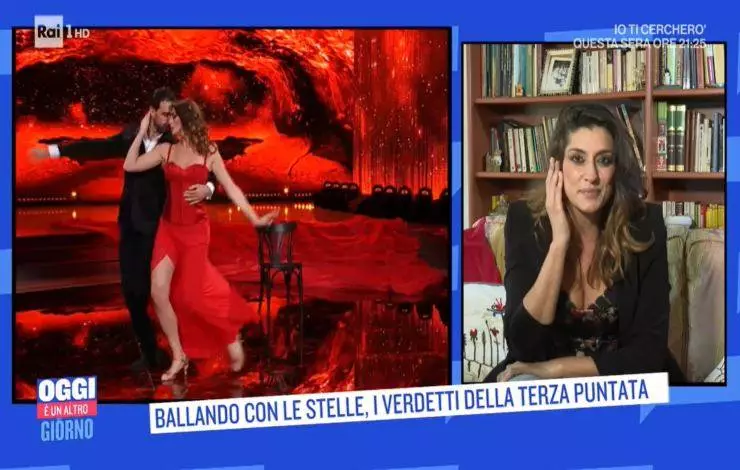 Elisa Isoardi radiant on Rai 1: 10884_2