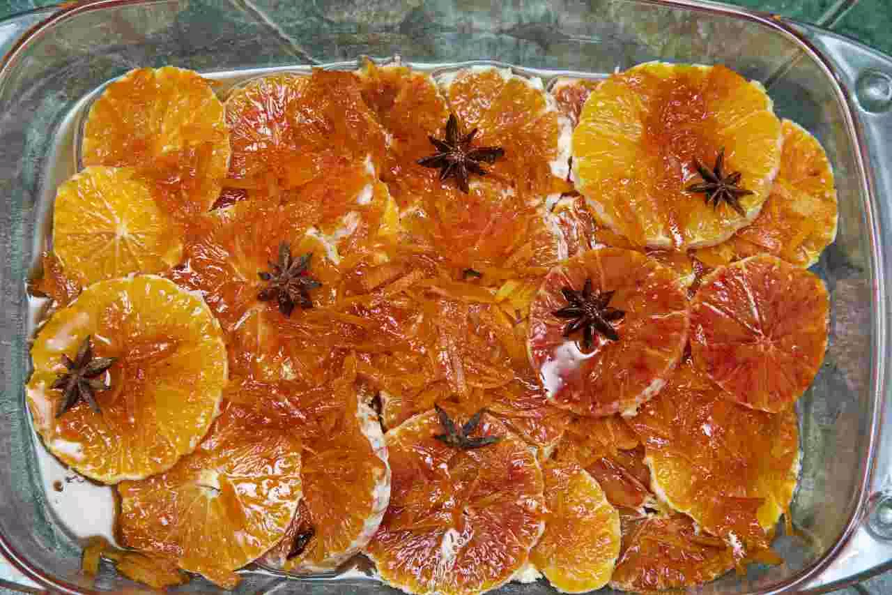 Karamellizált narancs