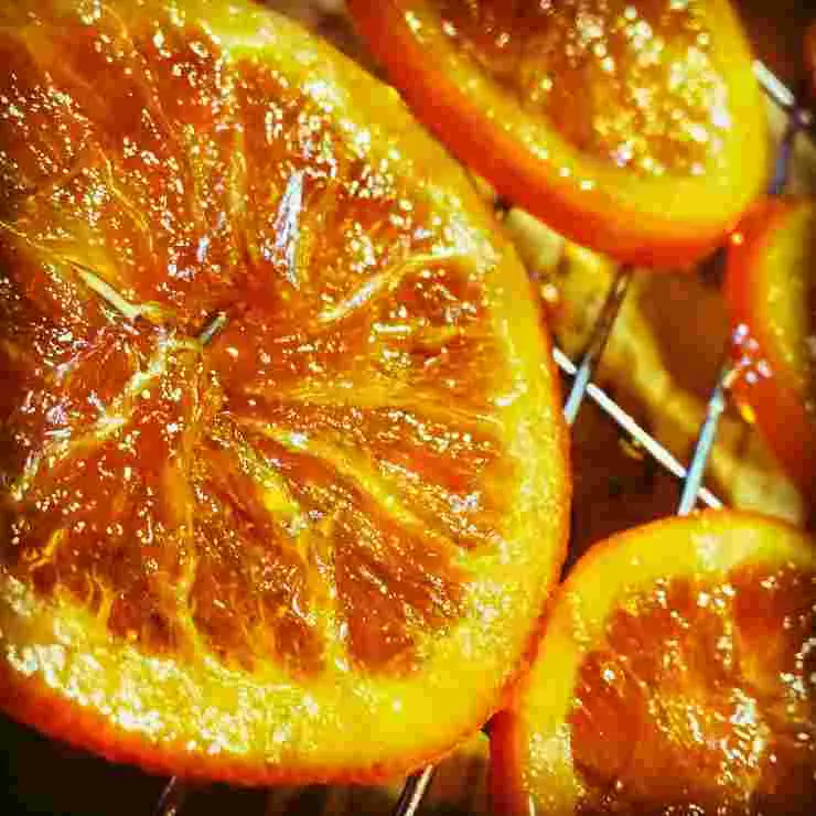 Caramellised Oranges