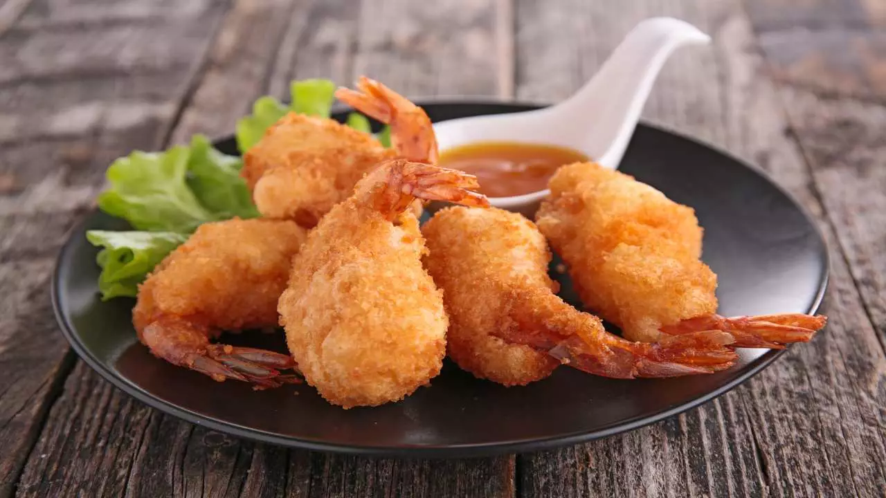 Shrimp n'ibirayi