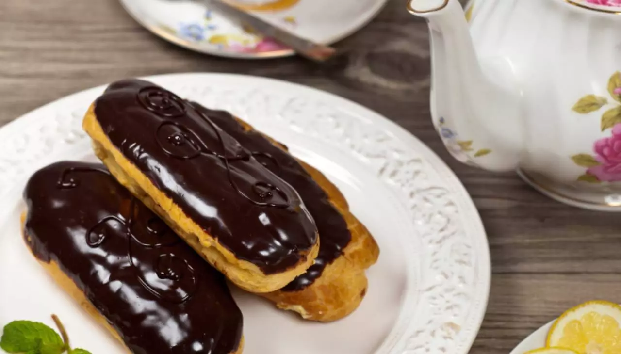 Bolos de chocolate choux