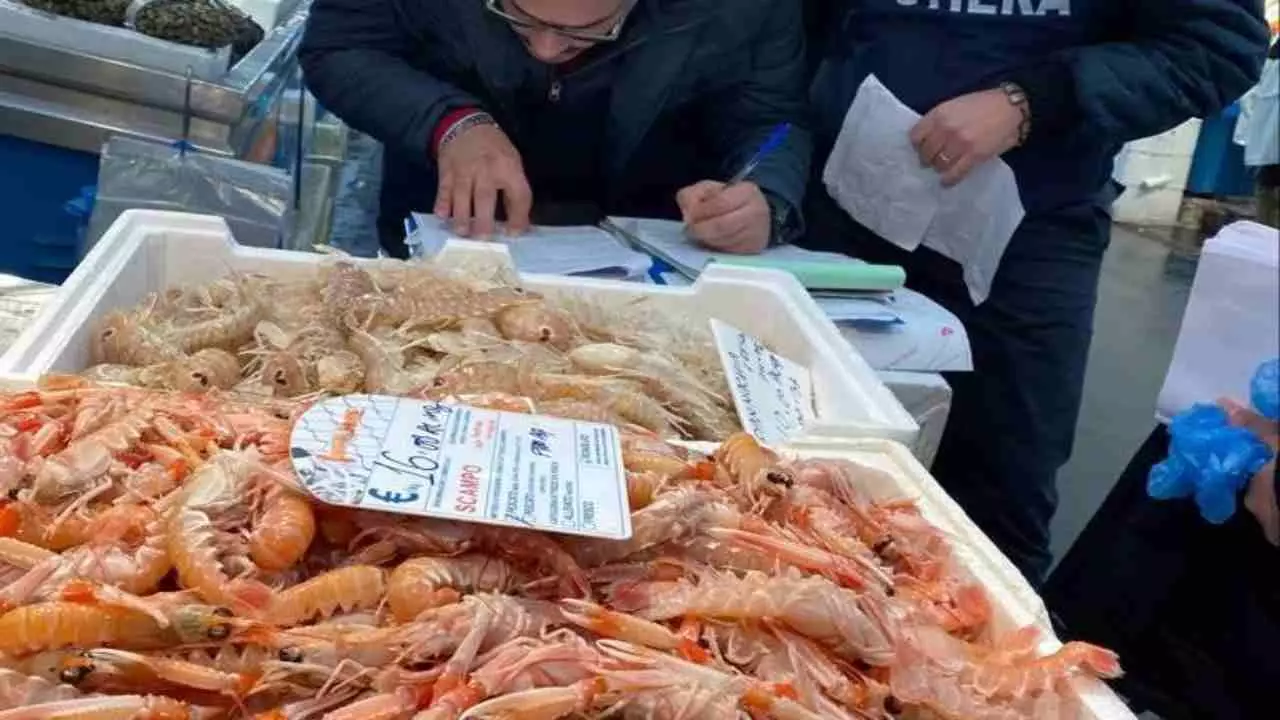 Cadmium an Crustaceans, ass Alarm vum RASFF: direkt Kontrollen