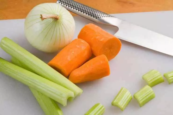Предјадење зеленчук и ракчиња ФОТО печатење рецепт