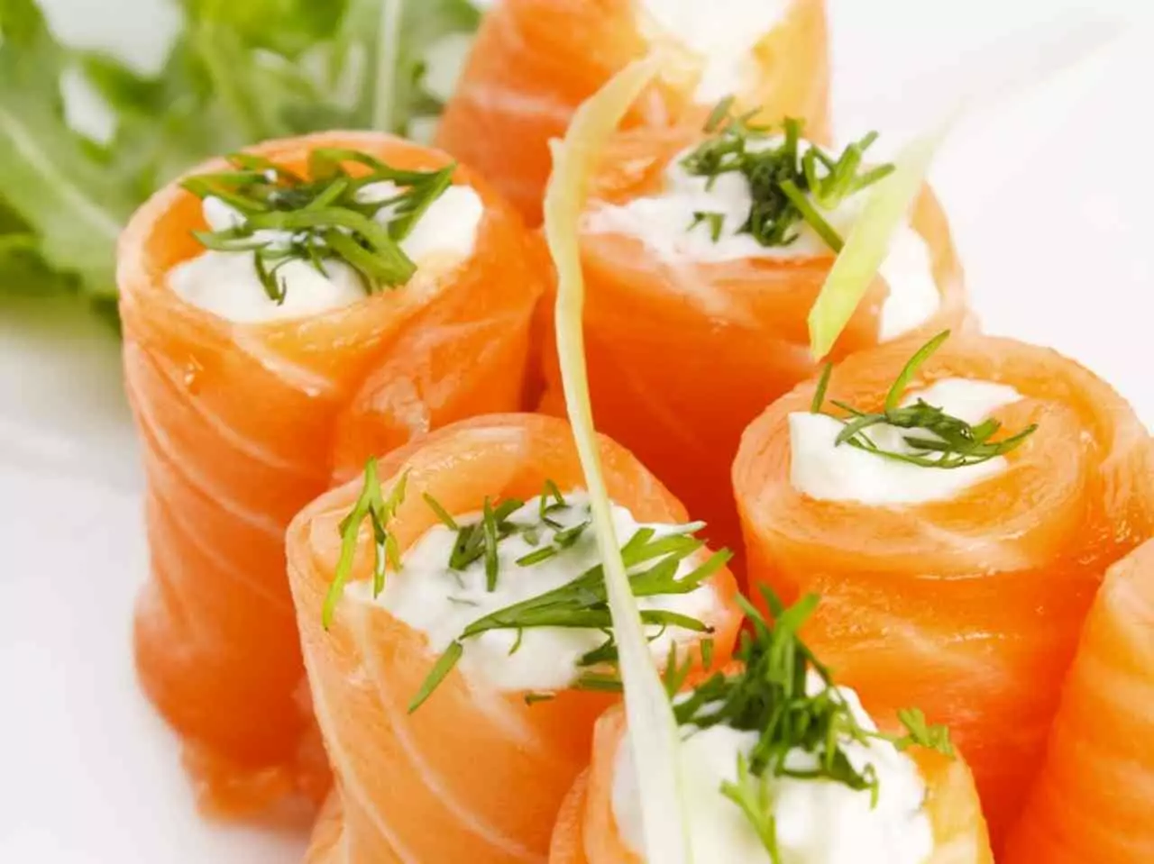 Smoked Salmon Rolls