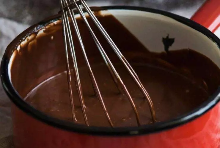 Chocolate salami na pandoro | na-enweghị akwa na-enweghị isi nri 11427_2