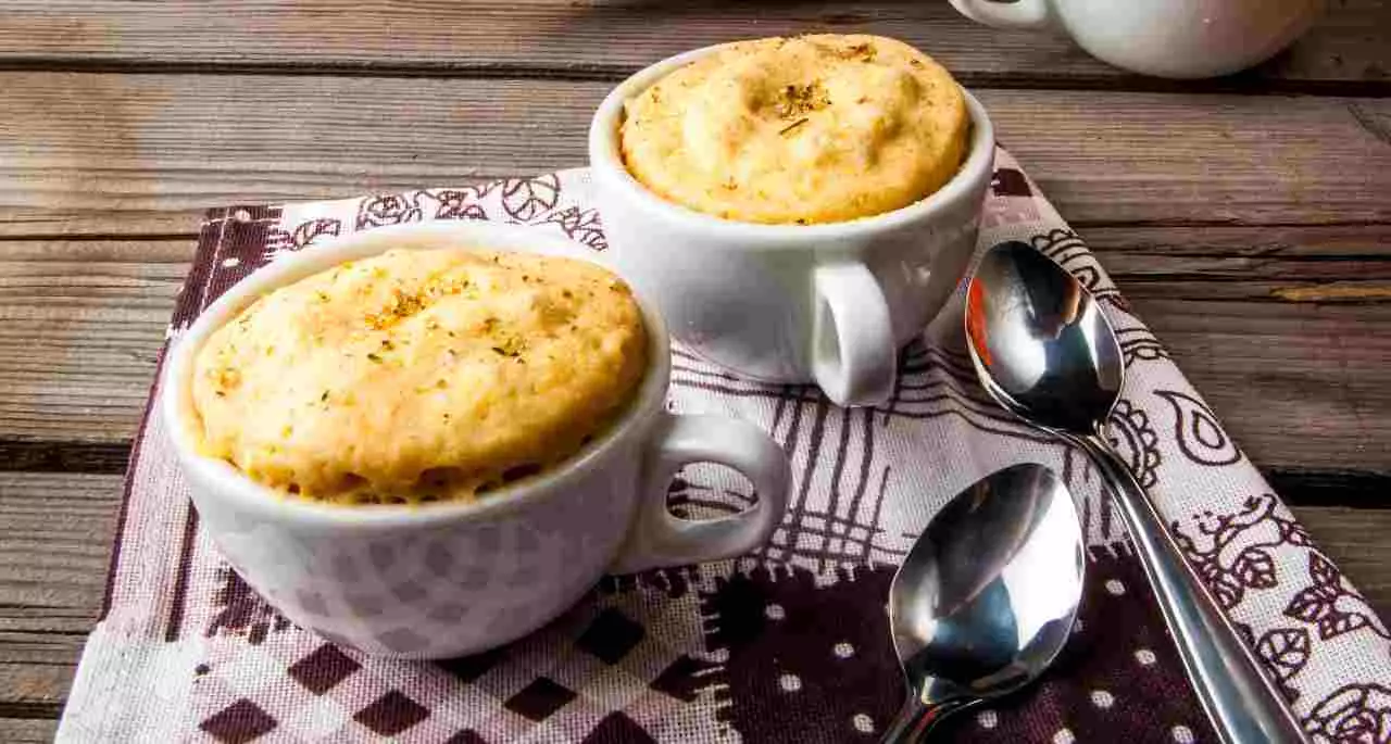 Tarte aux pommes dans une tasse - impression de recette