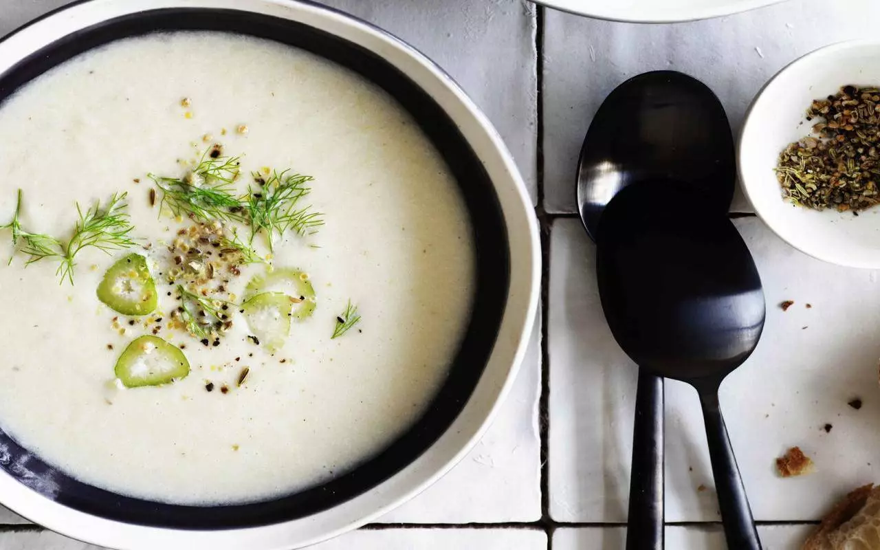 sopa con fiúncho FOTO impresión de receita