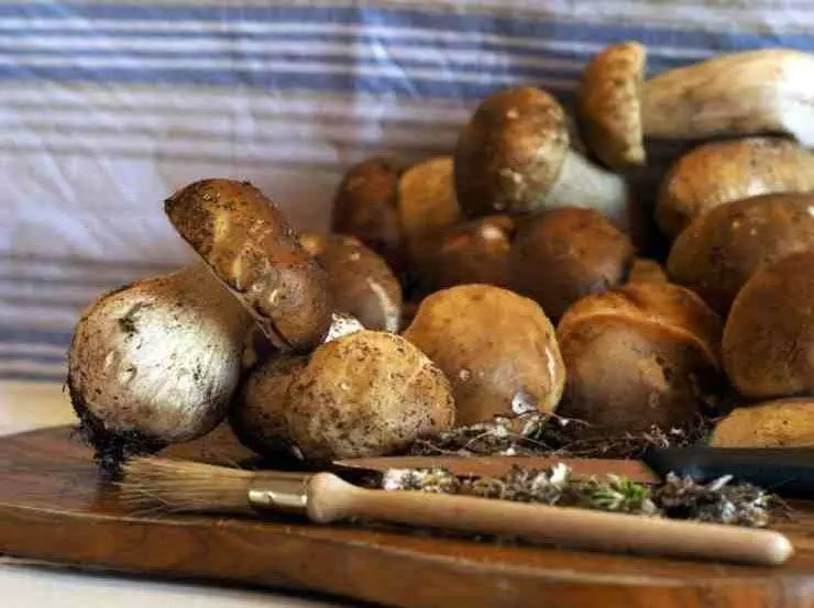 Gâteau aux champignons PHOTO recette imprimer