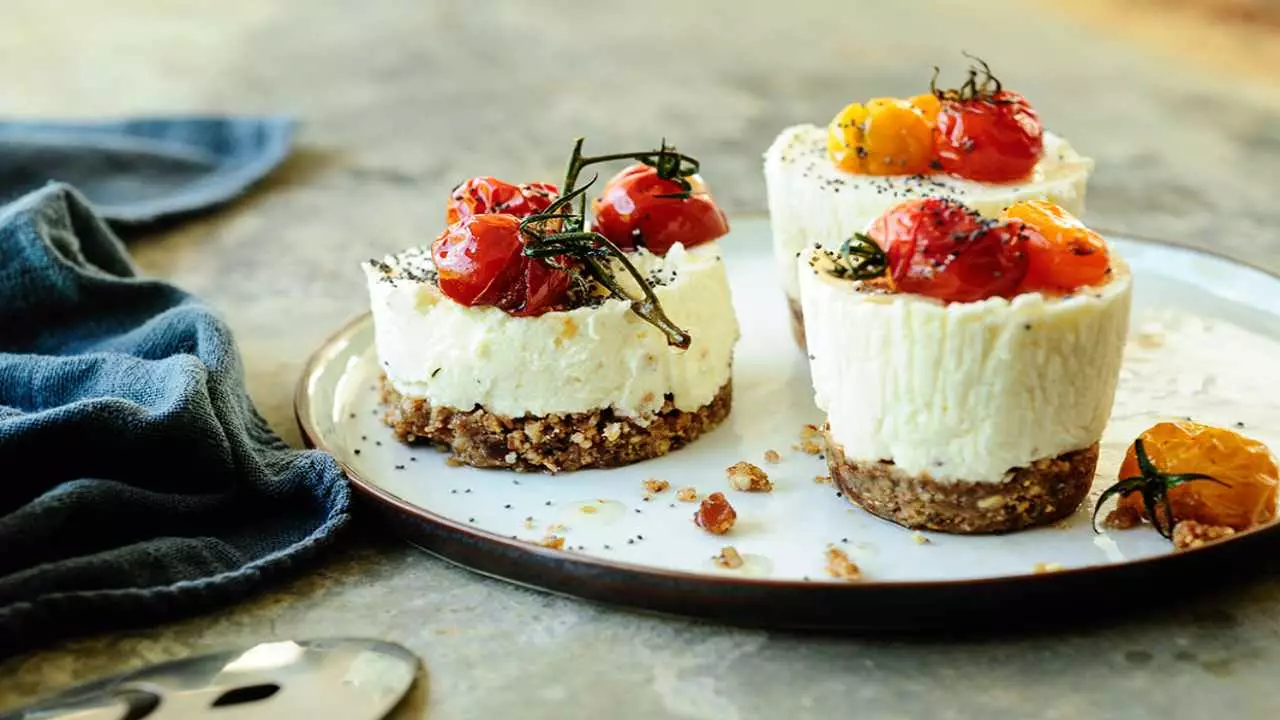 mini caprese cheesecake recept FOTO recept print