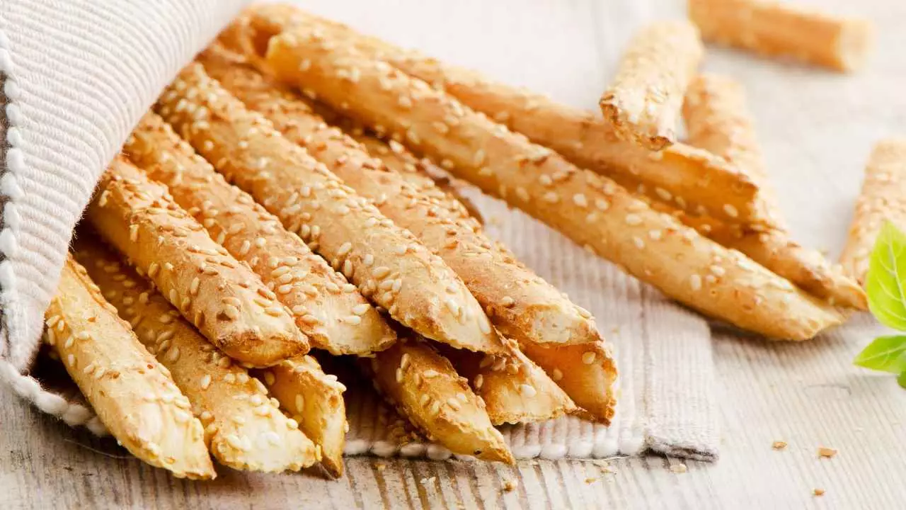 Sesame Breadsticks