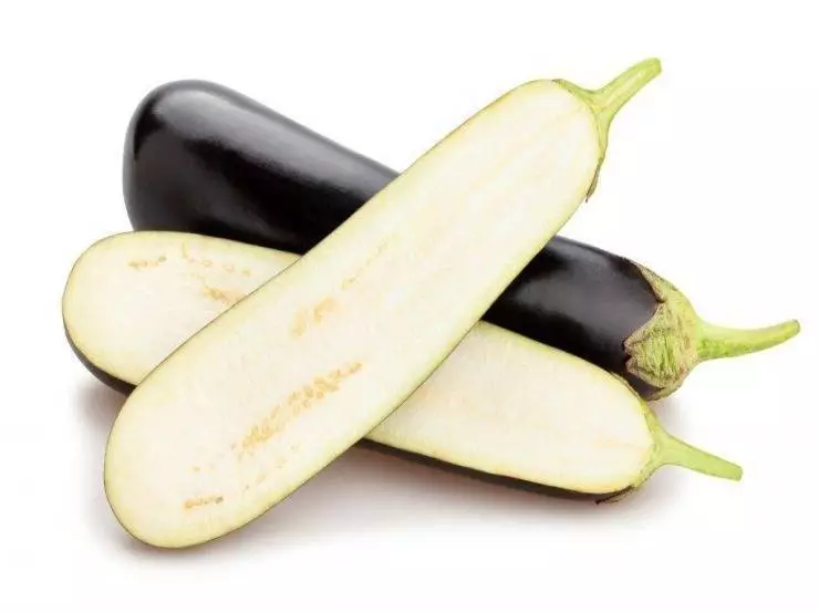 Eggplant gyda mozzarella