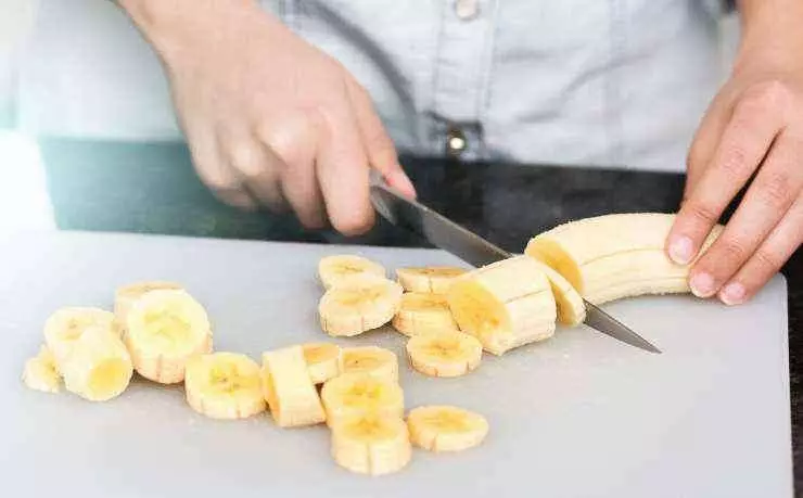 Bolo de banana e chocolate - impressão da receita