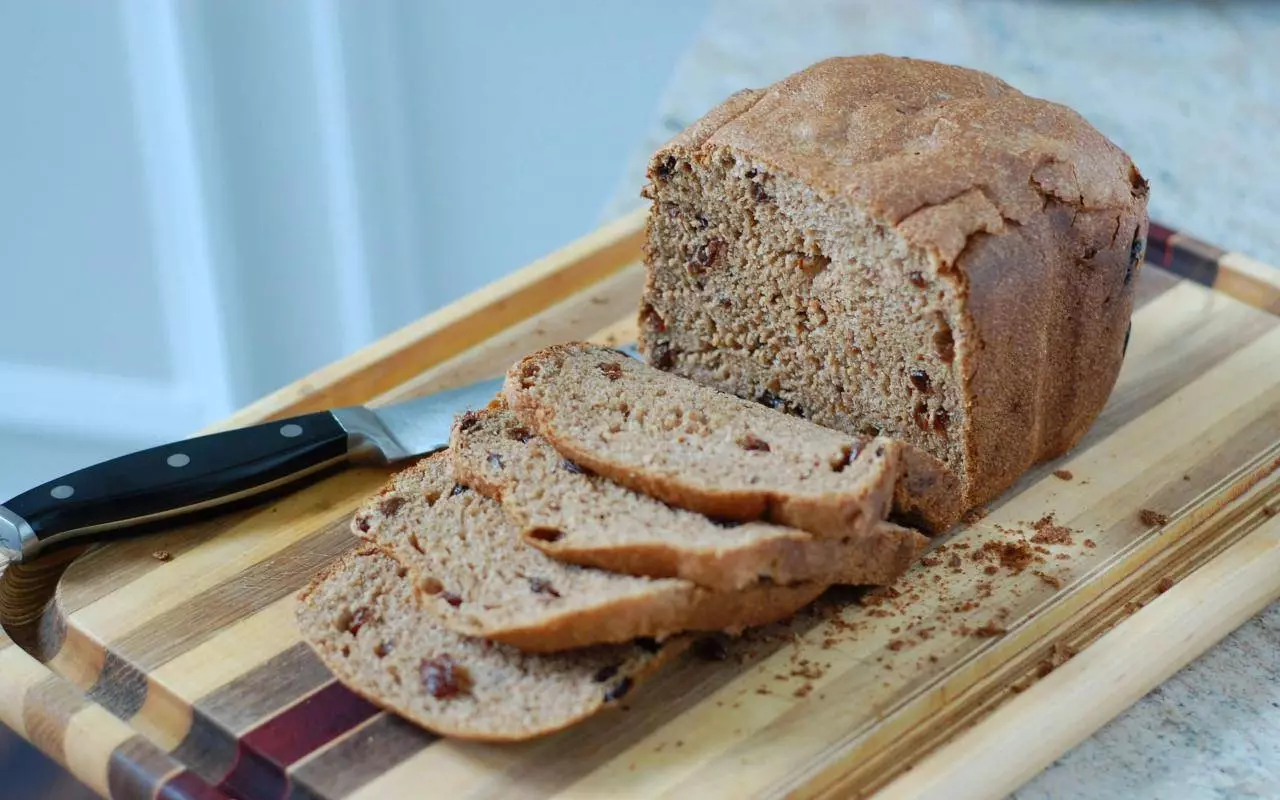 Veganský chléb FOTO tisk receptu