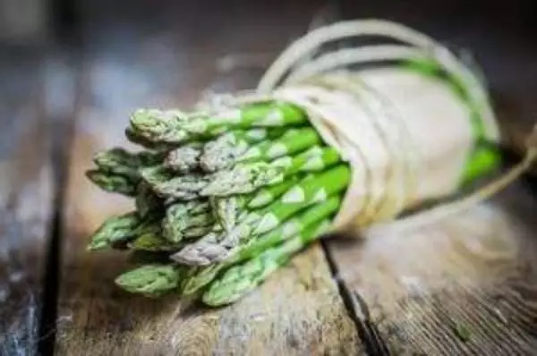 Pasto kun asparagoj kaj zucchina kremo: krema kaj bongusta 14346_2