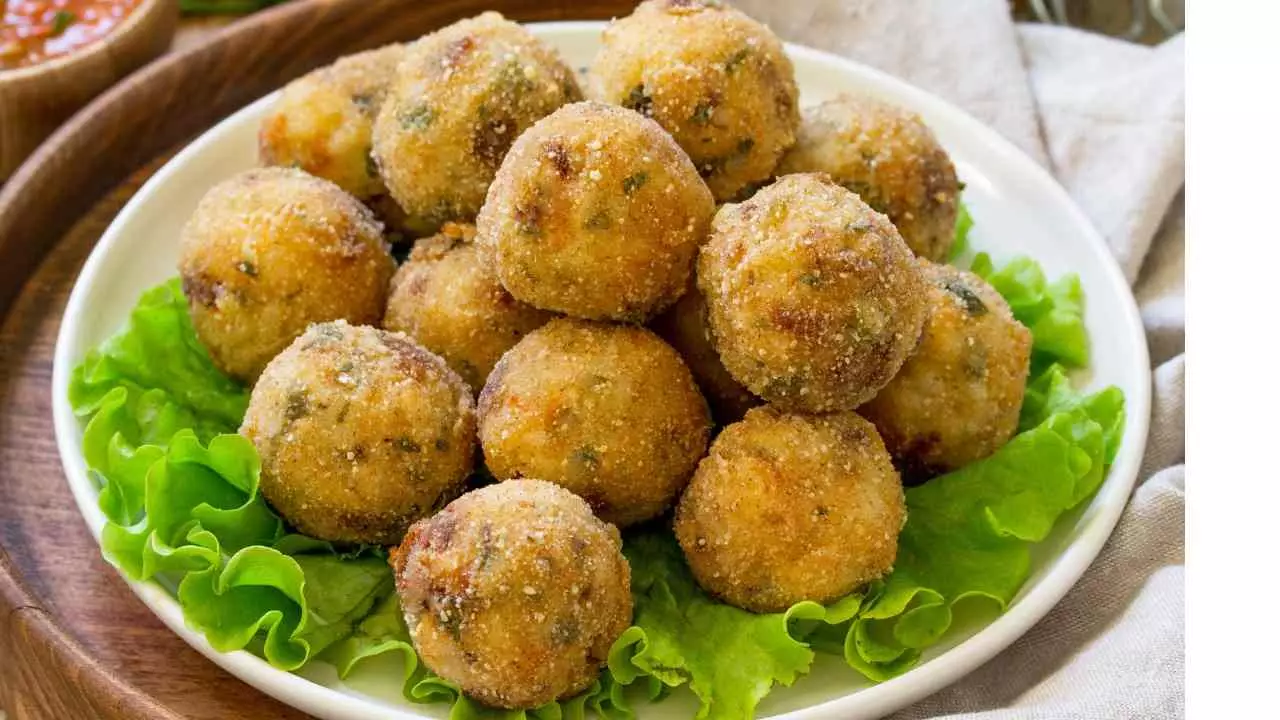 Kroketa orizi me kunguj të njomë pa laktozë dhe gluten