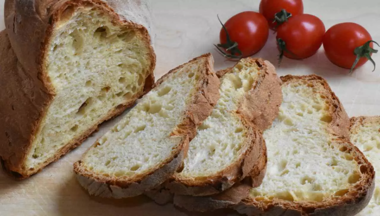 Matera bread - print ng recipe