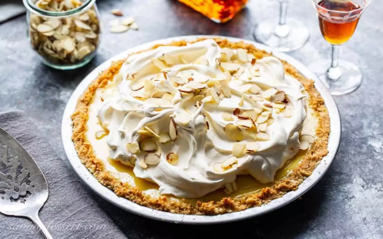 amaretto tart cream բաղադրատոմսը ՖՈՏՈ բաղադրատոմսի տպագիր