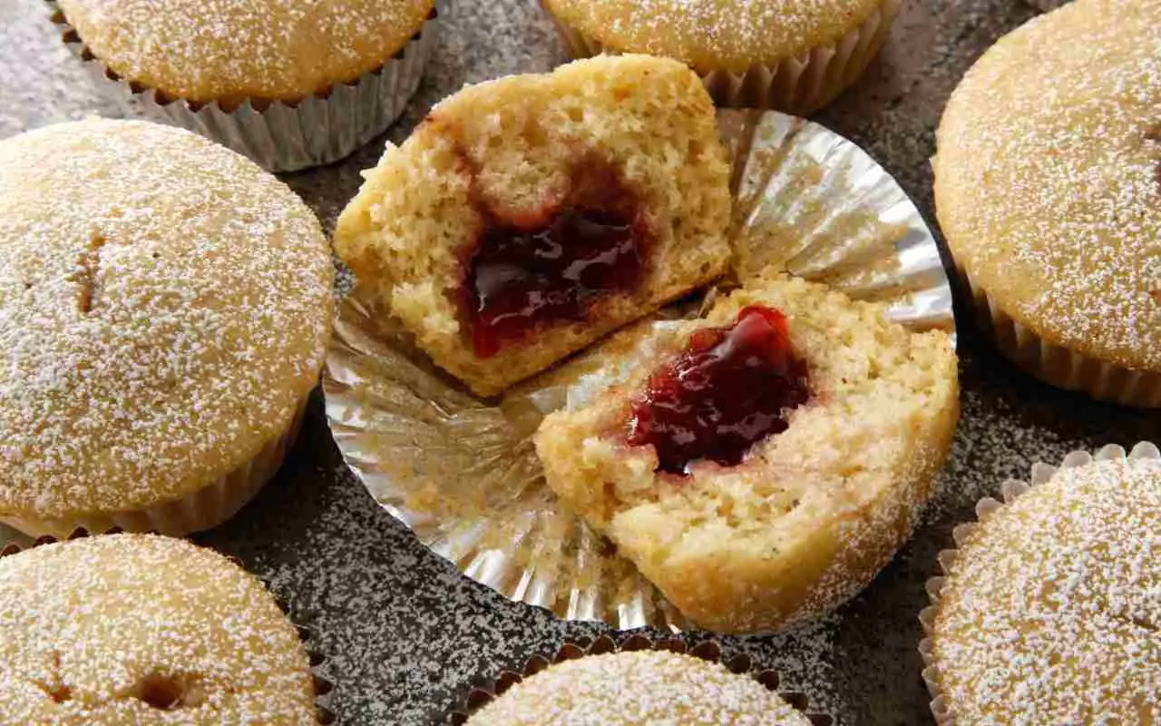 muffin hert jam recipe FOTO resept print