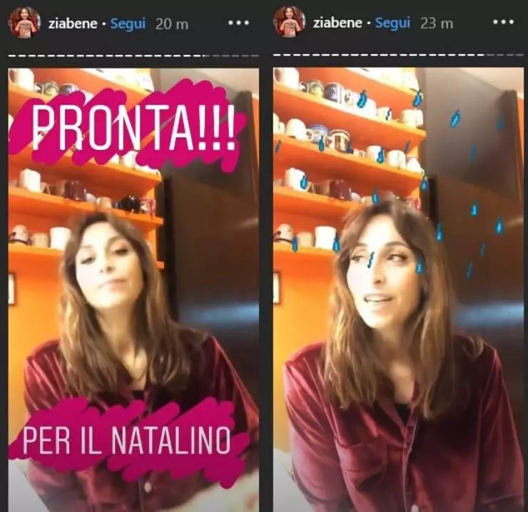 Benedetta Parodi ketidaknyamanan yang buruk untuk Natal - ricettasprint