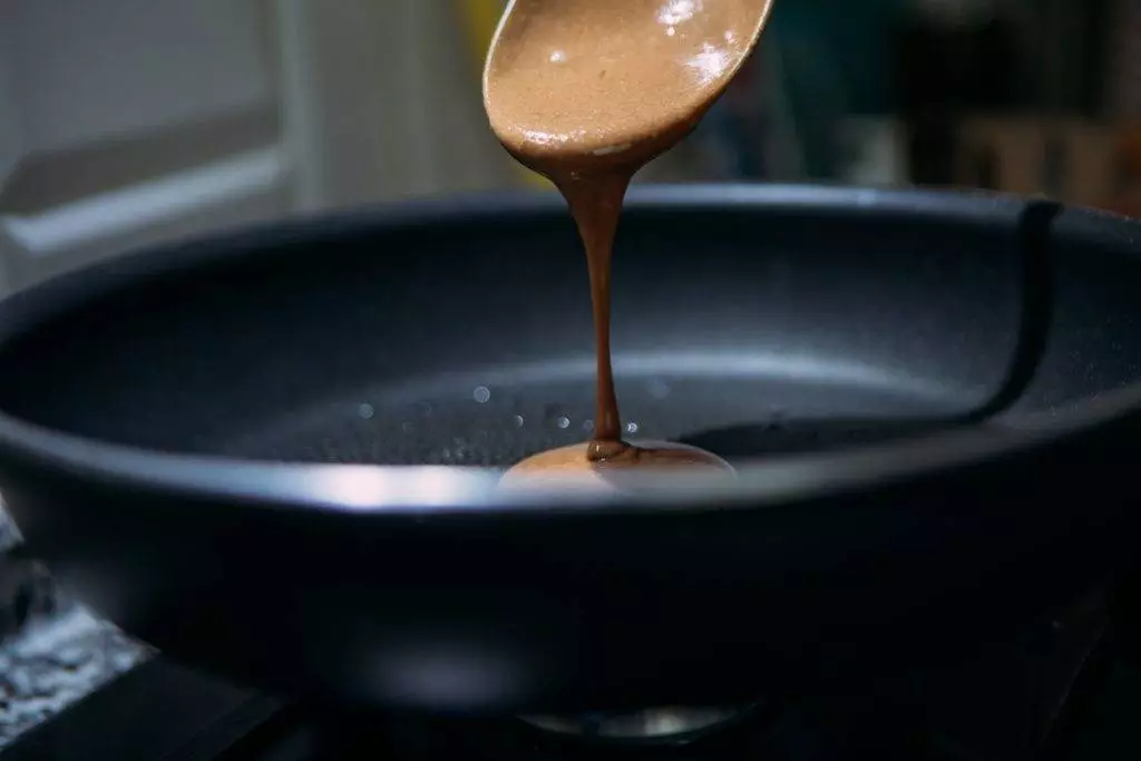 Panquecas de cacau com Nutella recheando uma deliciosa sobremesa para dizer o mínimo 15425_4