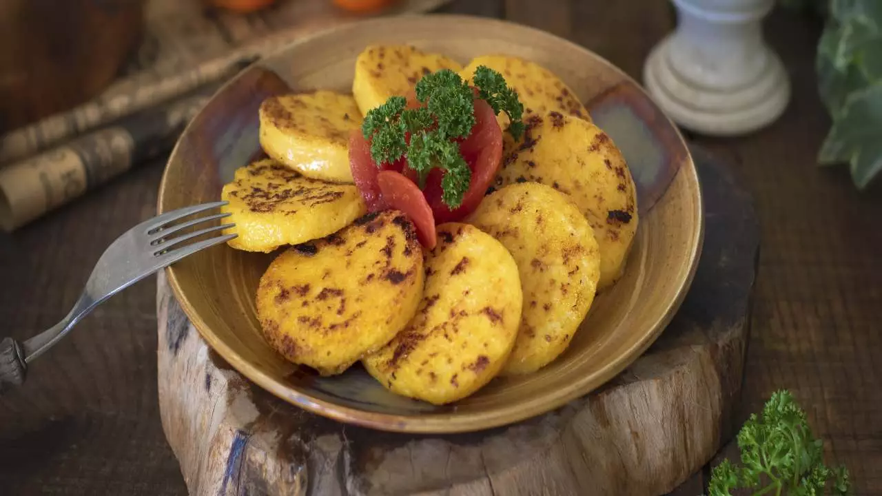 Polenta gnocchi