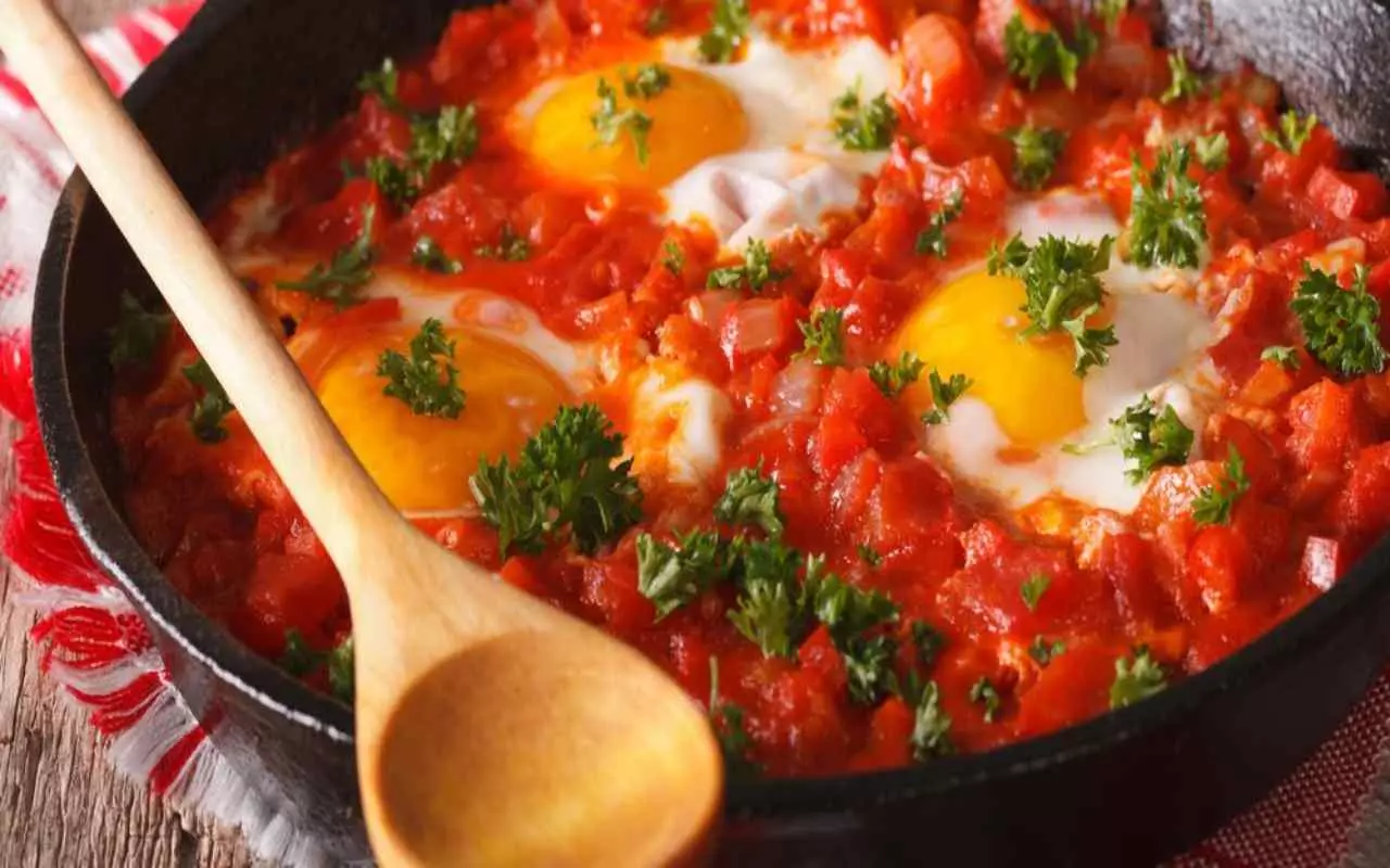 cunzati egg sicily recipe SAWIR Ricettasprint