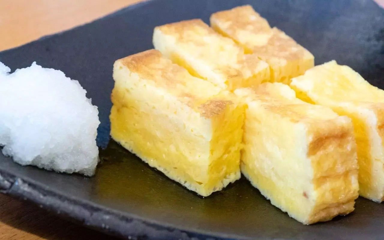 Impresión de receita de tortilla xaponesa FOTO