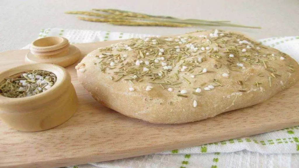 elderflower focaccia