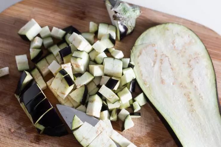 lorighittas aux aubergines et champignons - recette imprimée