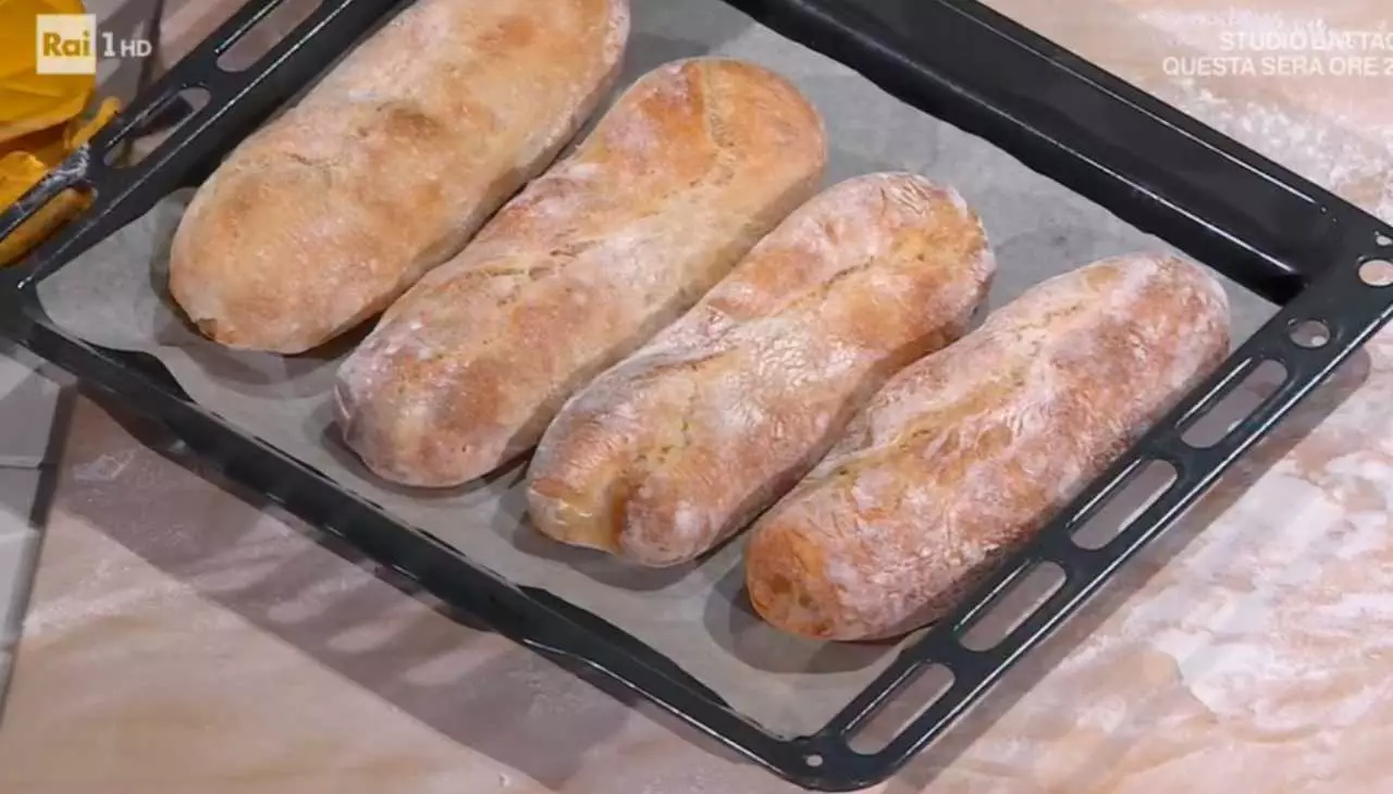 Het is altijd middag | Recept van de bakker Fulvio Marino | Oscar-Ciabatta brood