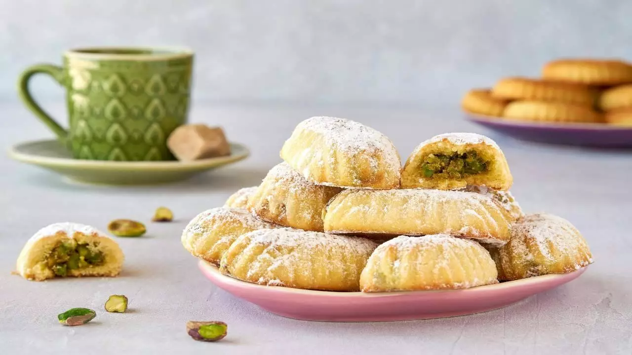 Galletas de pistacho