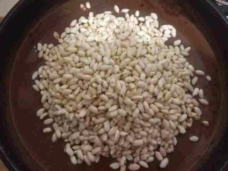 Bolinhos de arroz tufado FOTO de impressão da receita