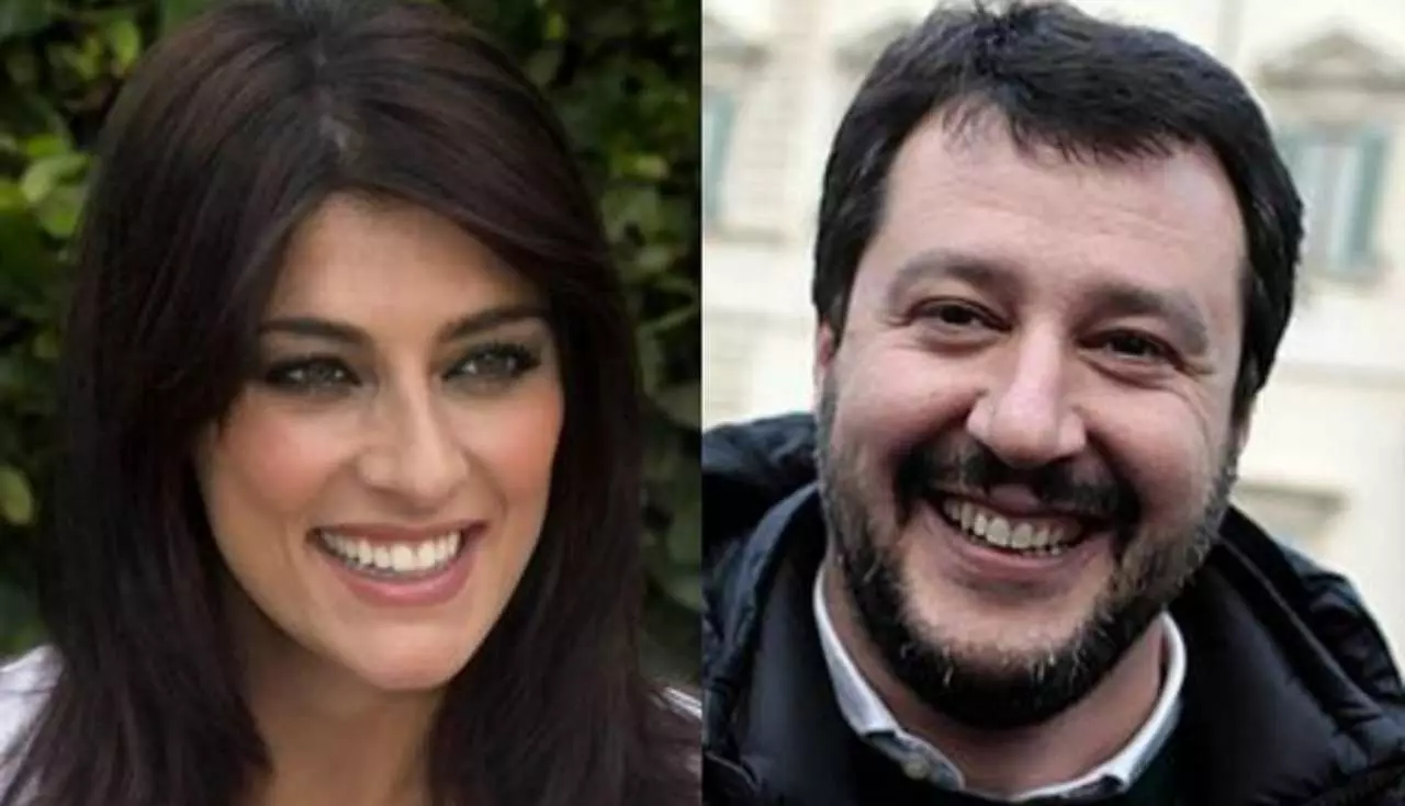 Elisa Isoardi, Salvini'yi dinliyor - RicettaSprint