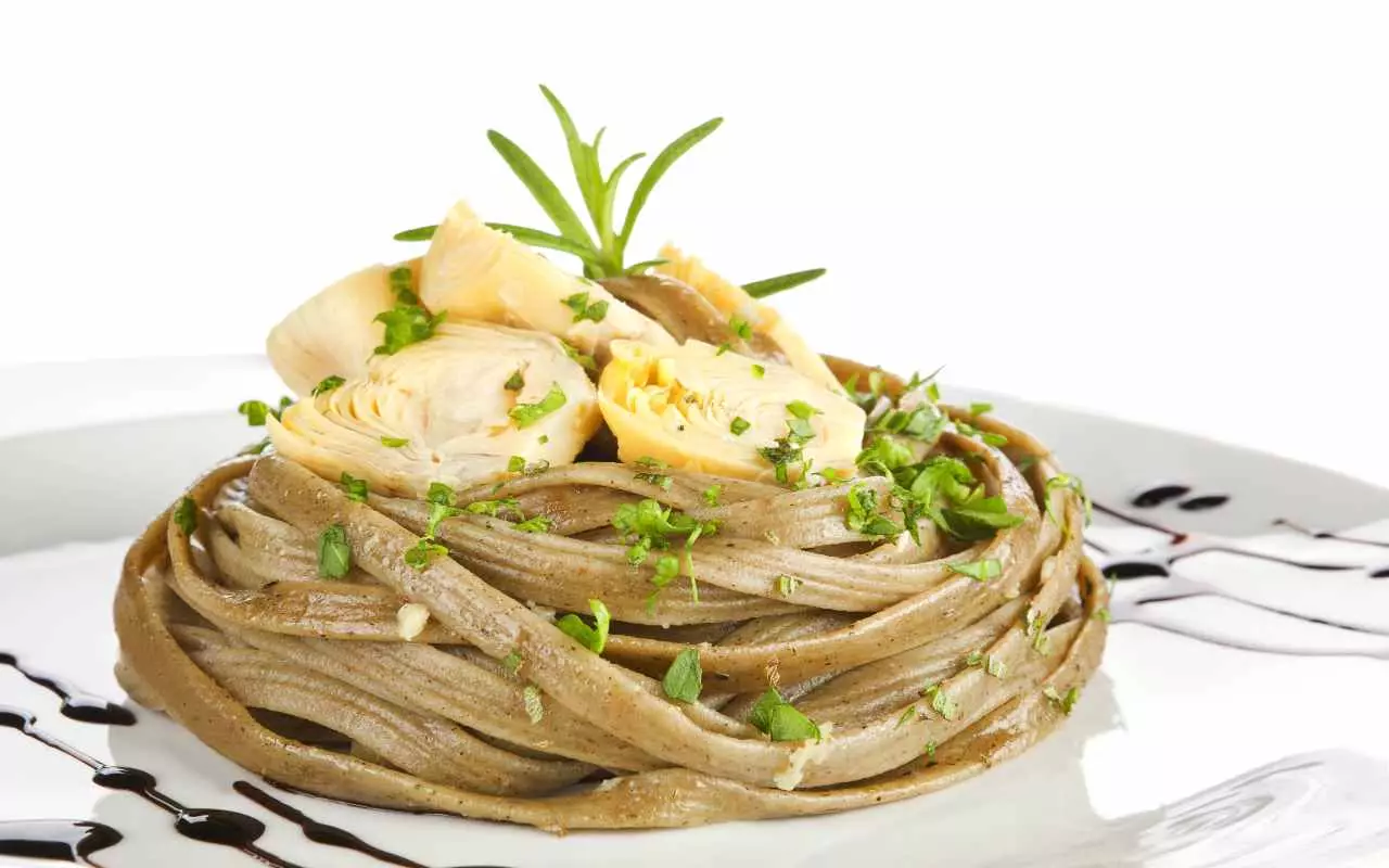 resep mie artichokes pistachios