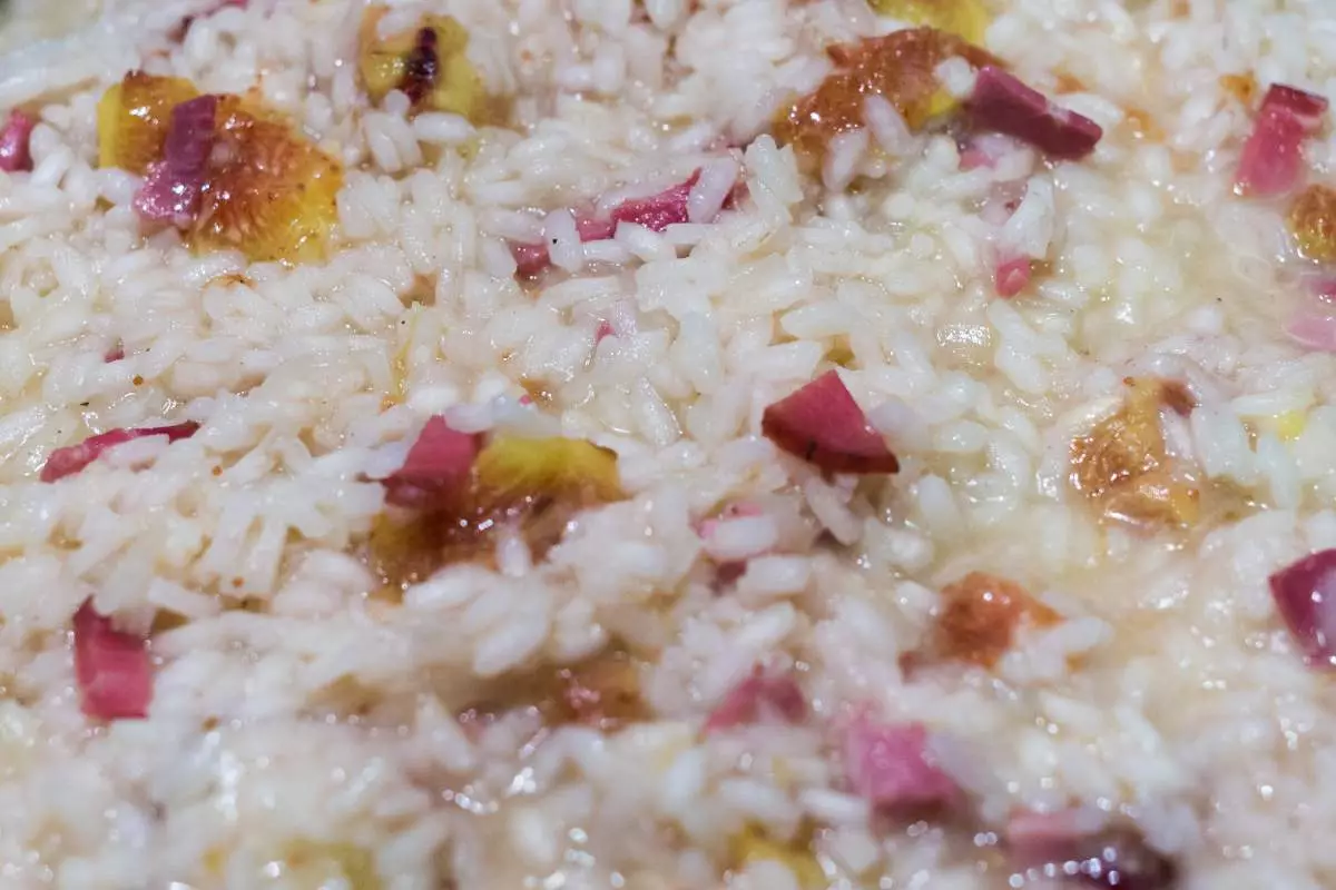 Risotto mit Feigen und Gorgonzola, ein anderer und überraschender erster Gang