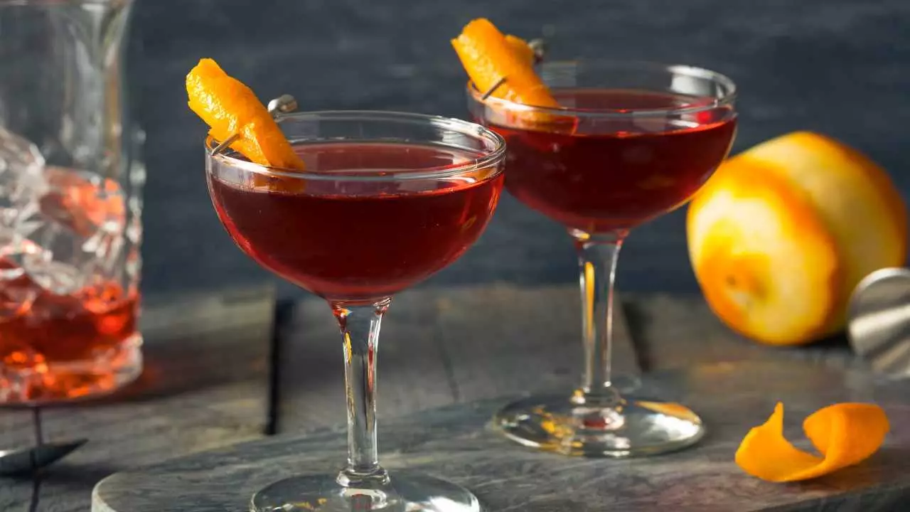 Boulevardier koktail