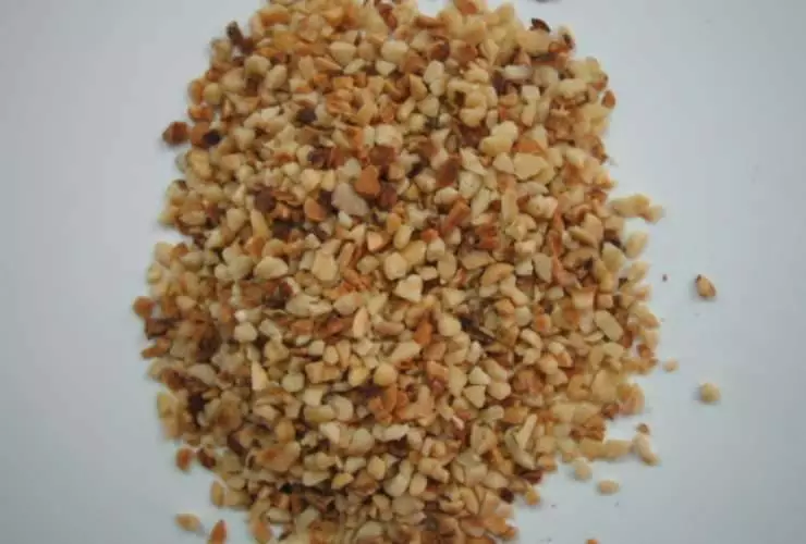 Hazelnut او caramel mascarpone شیشې ترکیب چاپ