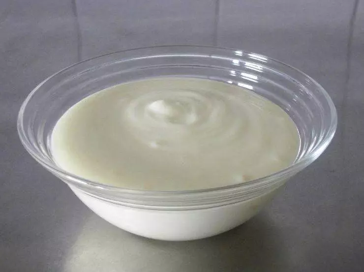 Yogurt da Mint cake HOTO girke-girke Buga