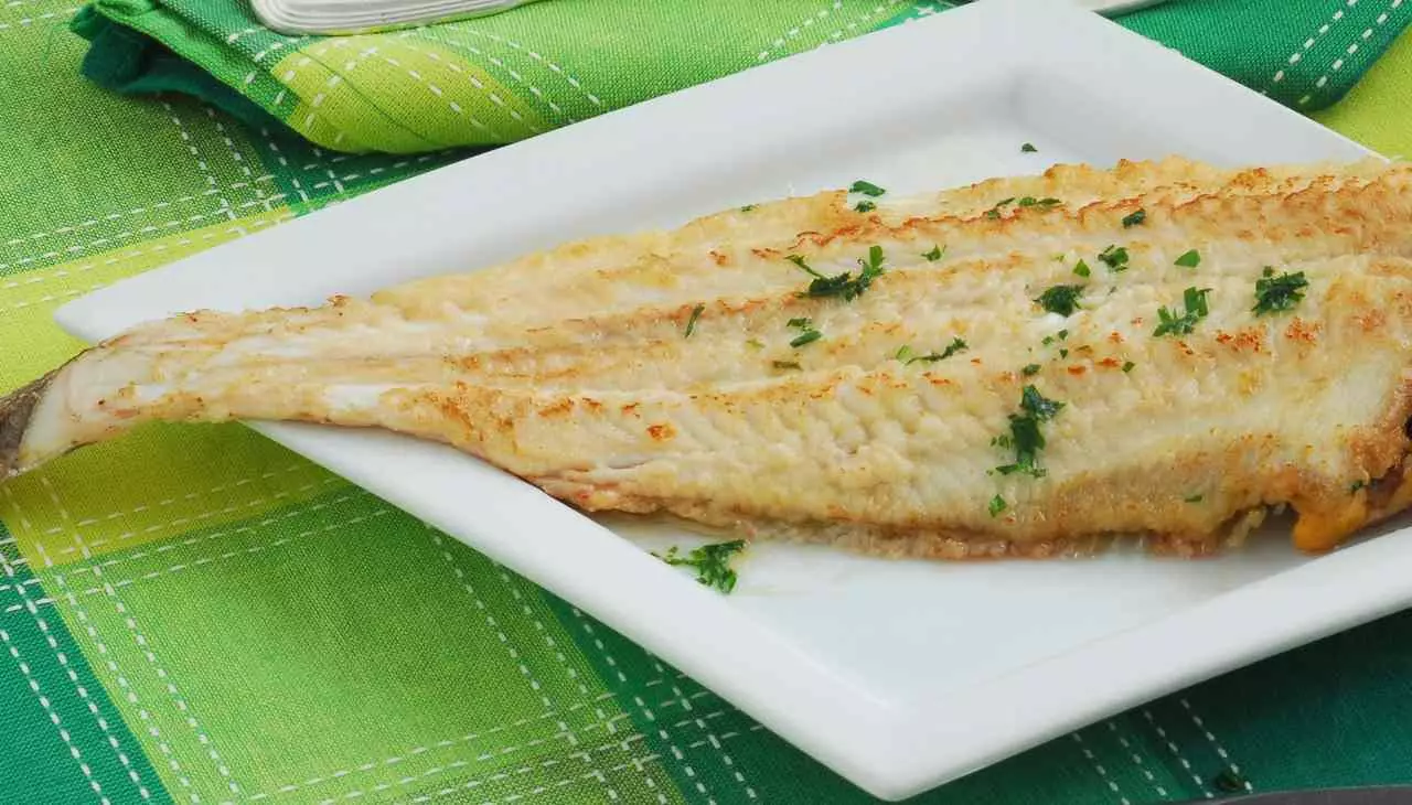 Sole in white wine - recipe print