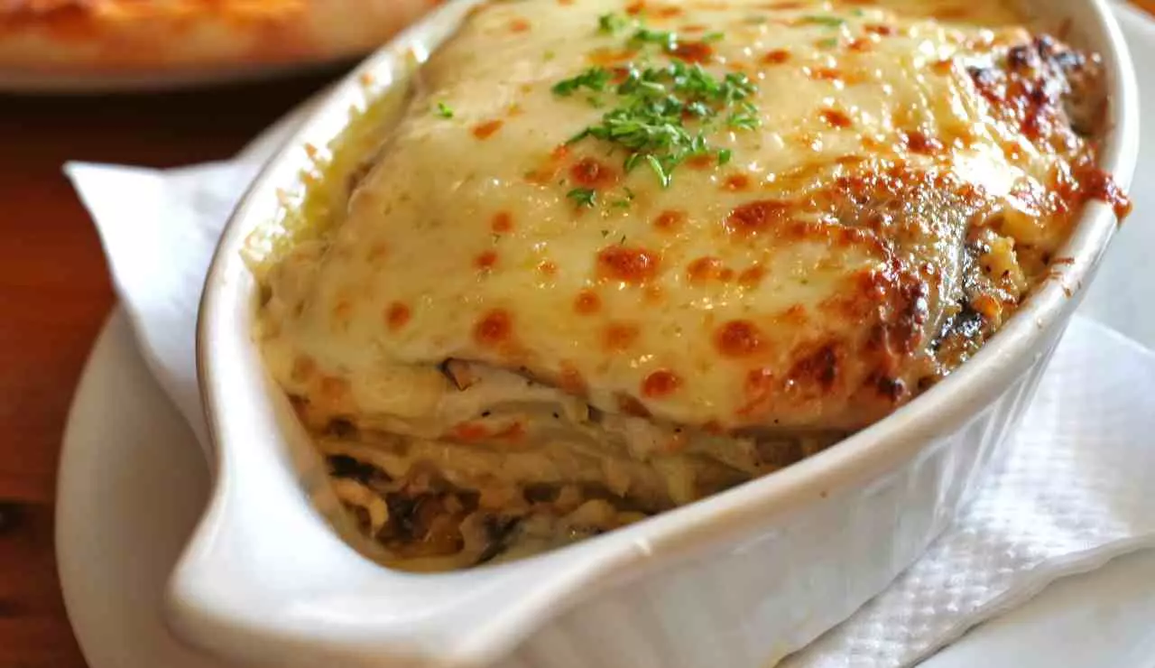 Lasagne alla boscaiola | Gratin sy racy 17721_1