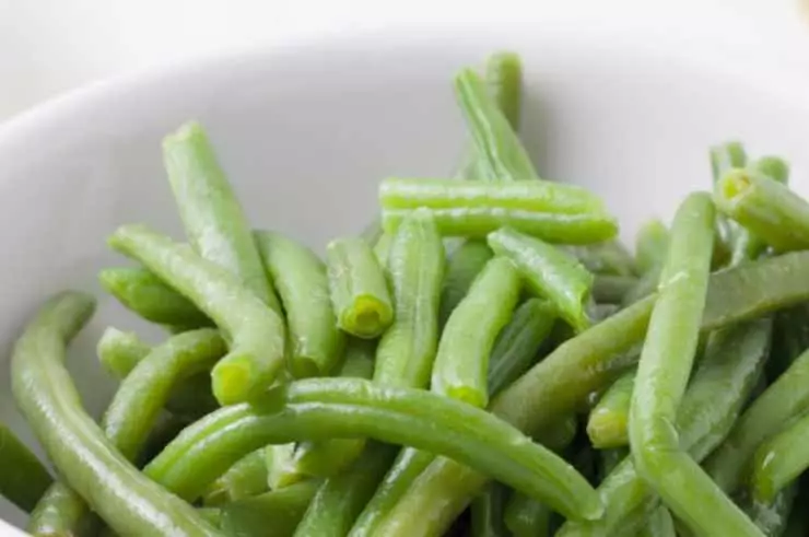 Tisk receptu FOTOGRAFIE s mrkví a zelenými fazolkami